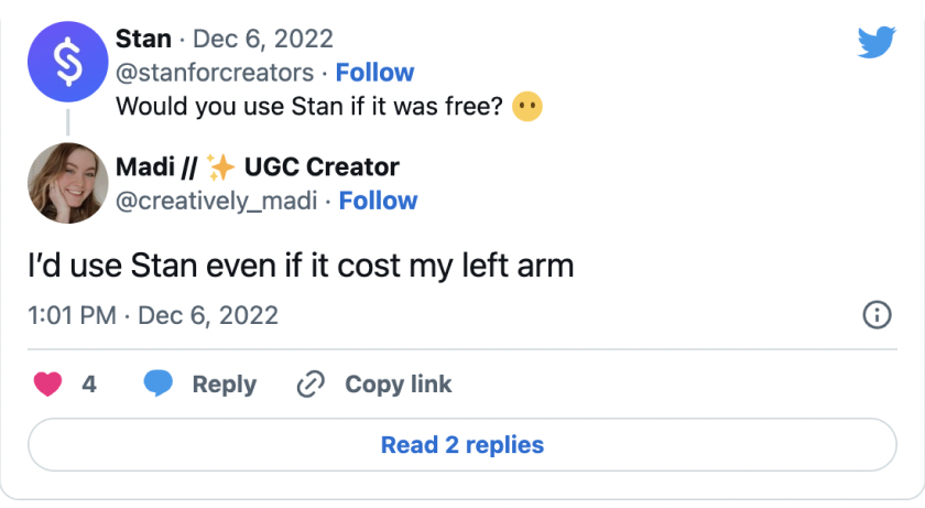 Stan - Your Creator Store